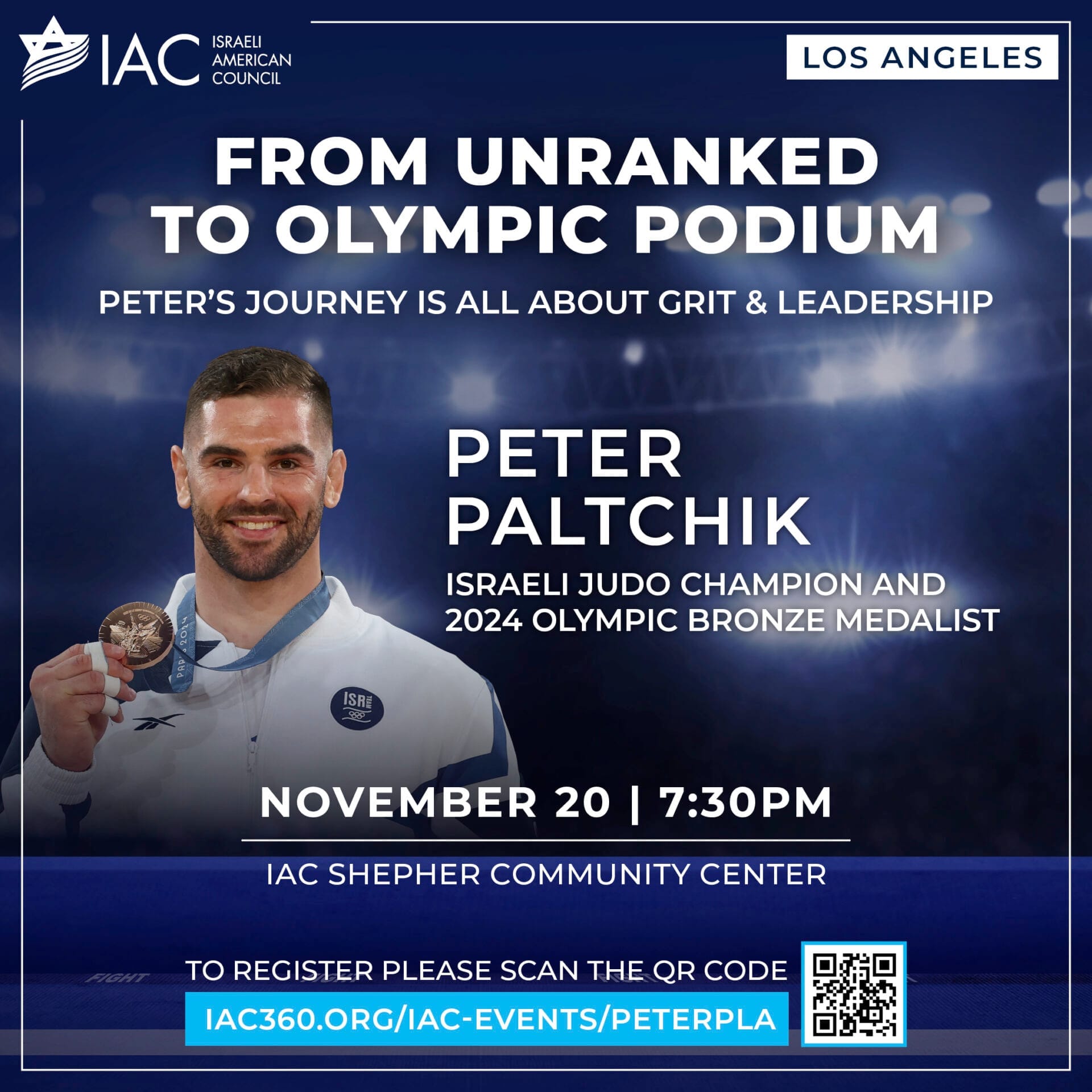 IAC | Peter Paltchik: Israel’s Most Decorated Judoka, Double Olympic Medalist (Tokyo 2020, Paris ...
